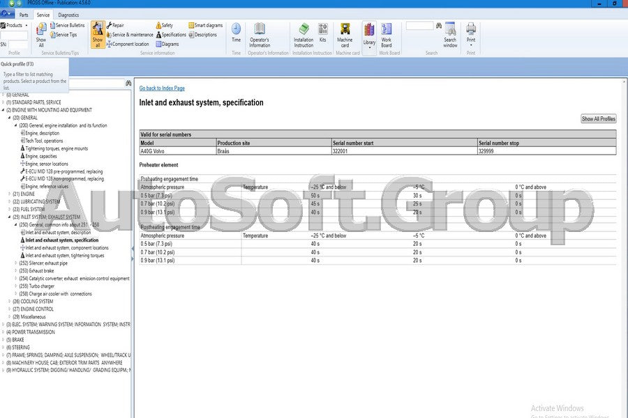 Volvo Prosis 2025 Spare Parts Catalog & Repair Manual - Online – AutoSoft.Work